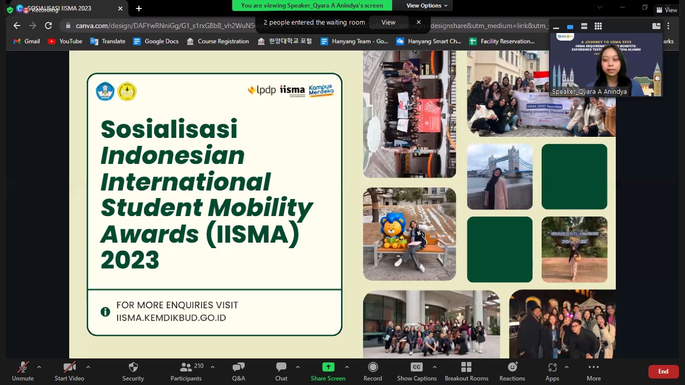 IISMA Requirements and Benefits: Testimonial from
